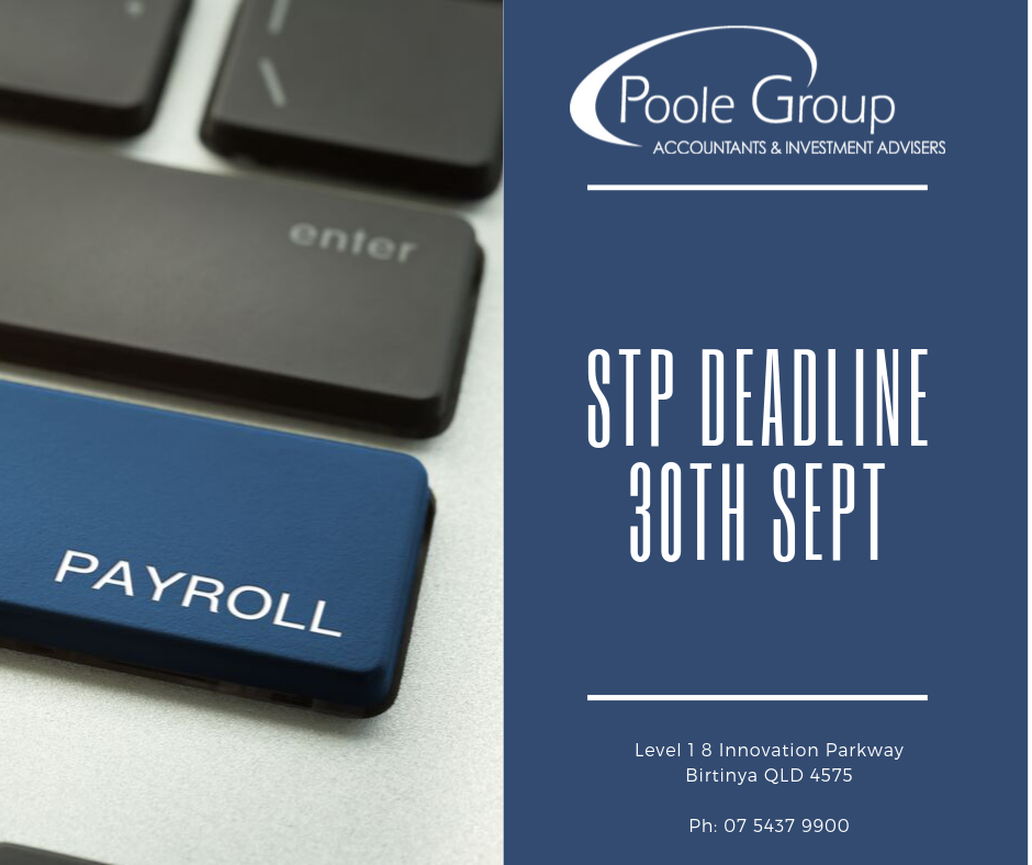 STP Deadline is here - 30th September